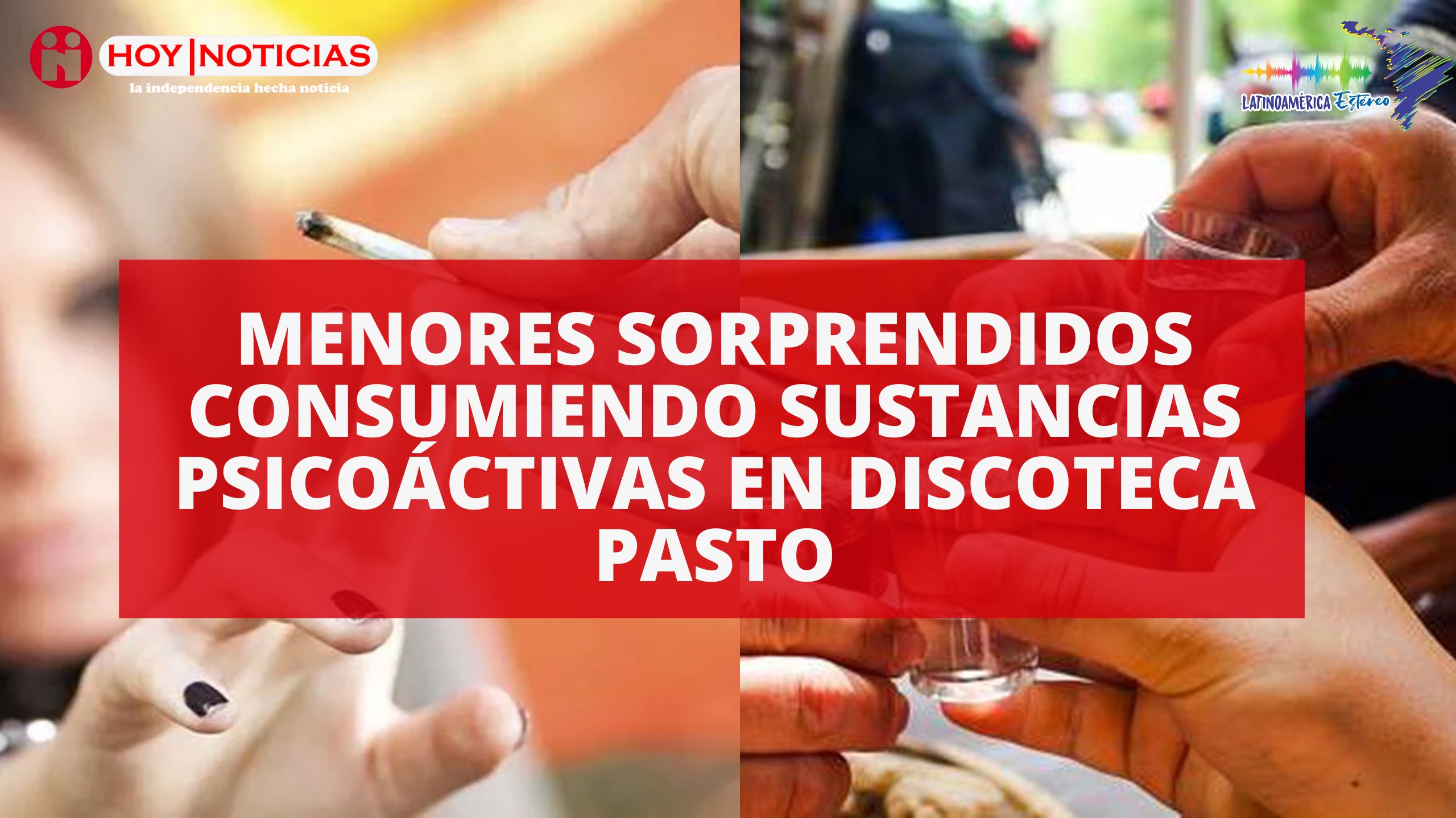 13 menores de edad fueron sorprendidos consumiendo bóxer, alcohol y ...