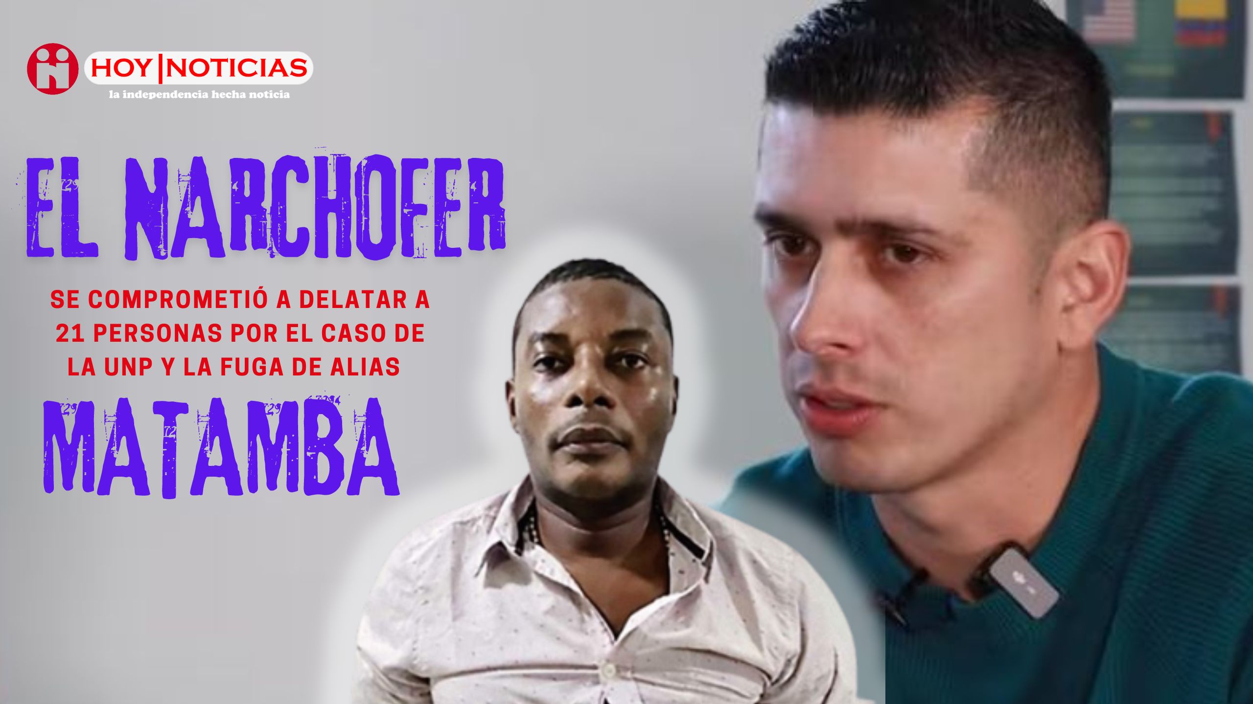 El Narcochofer a cantar y delatar con tranquilidad a los cómplices de ...